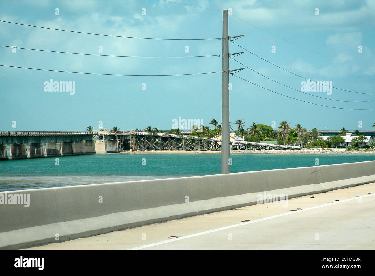 Overseas Highway Bridge in Florida Key, Islands Stock Photo - Alamy