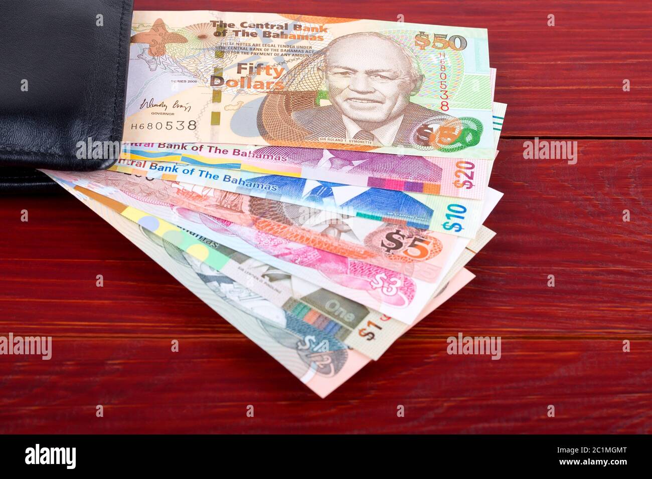 Bahamian dollar money currency hi-res stock photography and images - Alamy