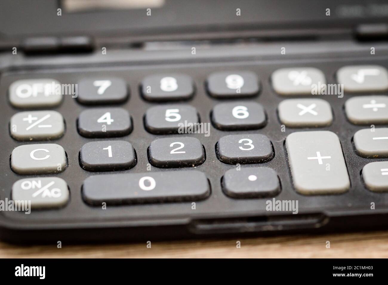Keyboard and calculator Stock Photo - Alamy