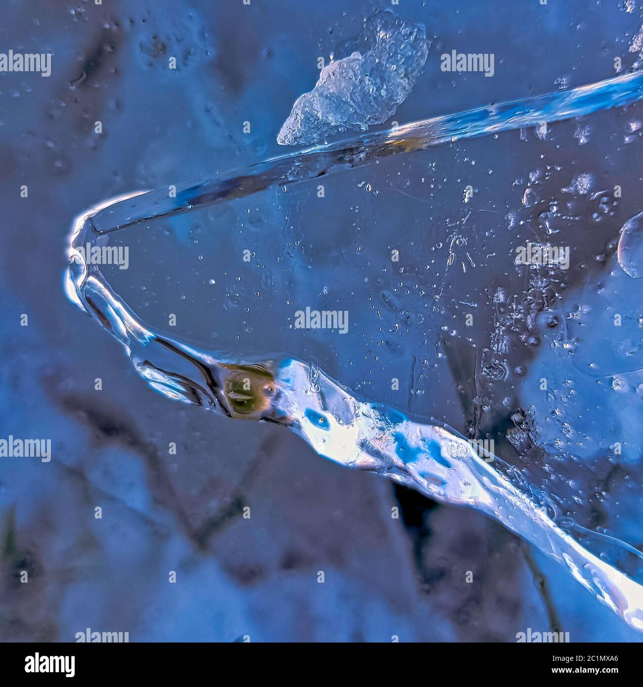 Abstract ice floe on hi-res stock photography and images - Alamy
