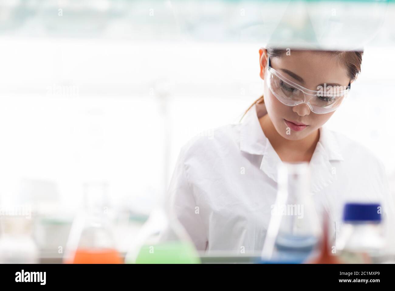 people working at laboratory Stock Photo - Alamy