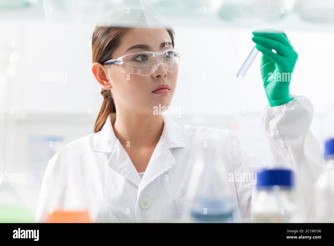 people working at laboratory Stock Photo - Alamy