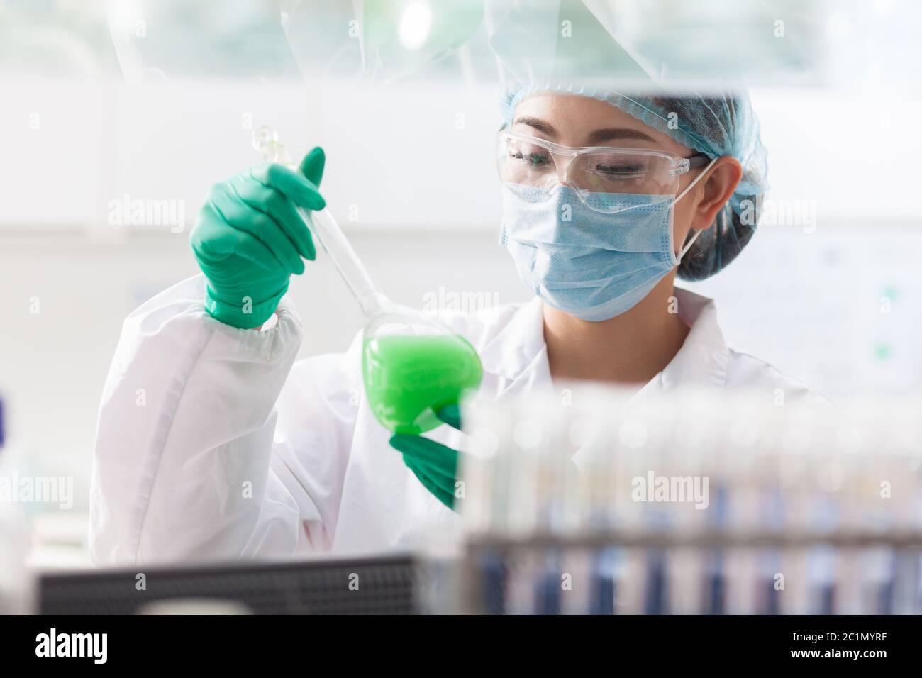 people working at laboratory Stock Photo - Alamy