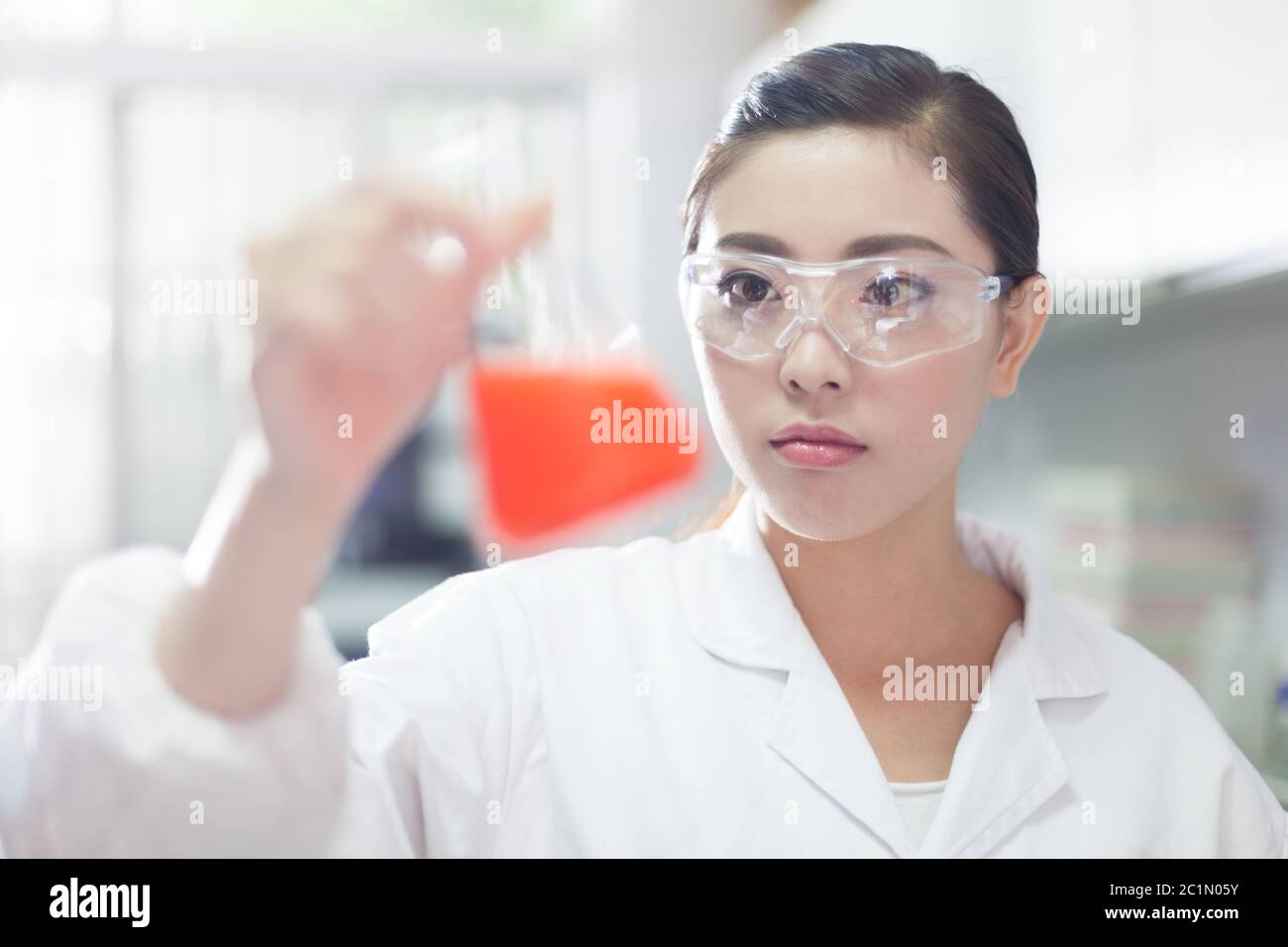 people working at laboratory Stock Photo - Alamy