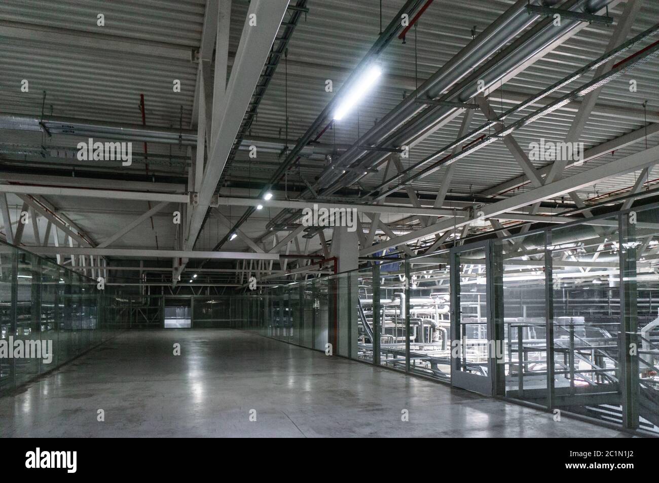 equipments, pipes in a modern power plant Stock Photo - Alamy