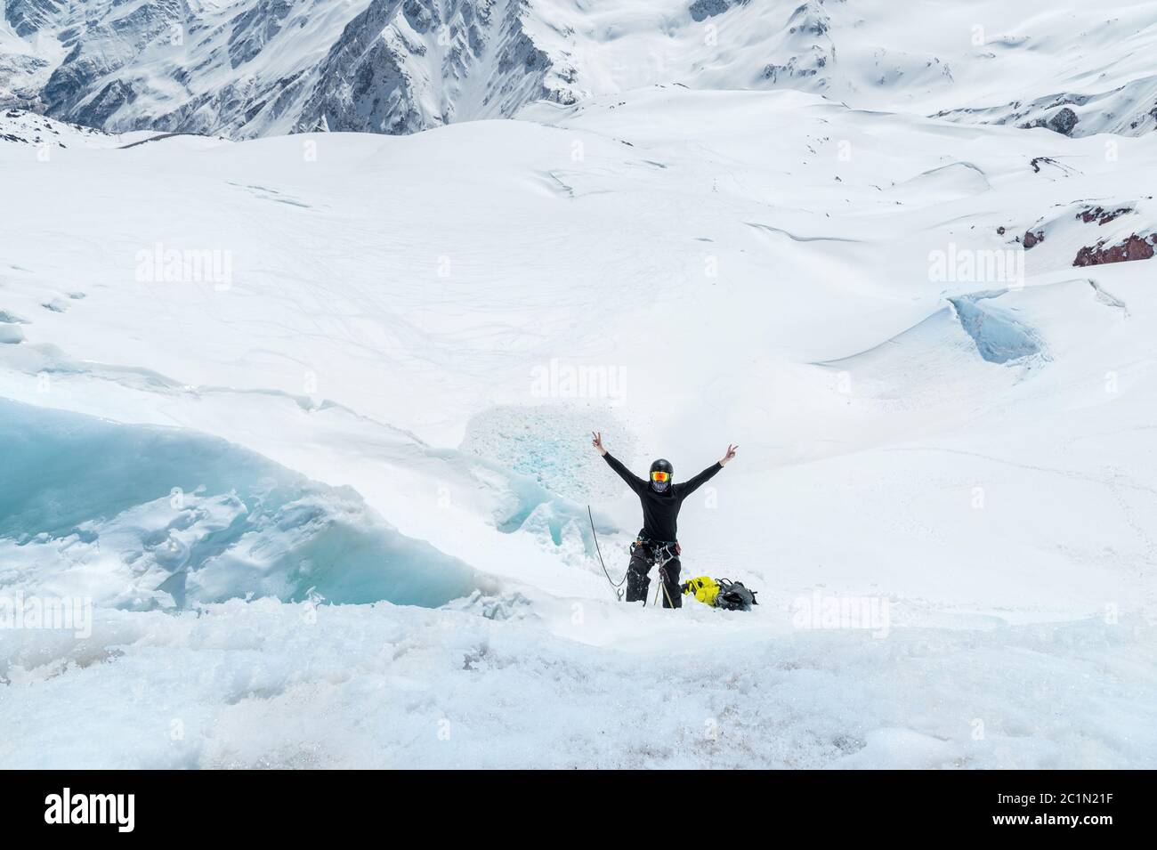 Ice pick mountain climber hi-res stock photography and images - Alamy