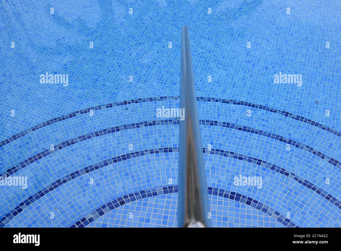 Water in the pool on the Balearic island Mallorca, Spain Stock Photo ...