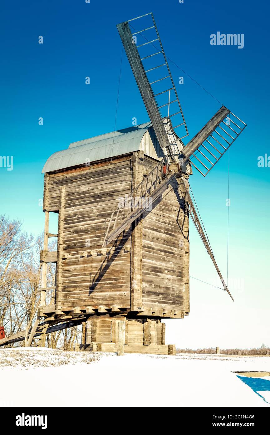 Close up historic windmill hi-res stock photography and images - Alamy