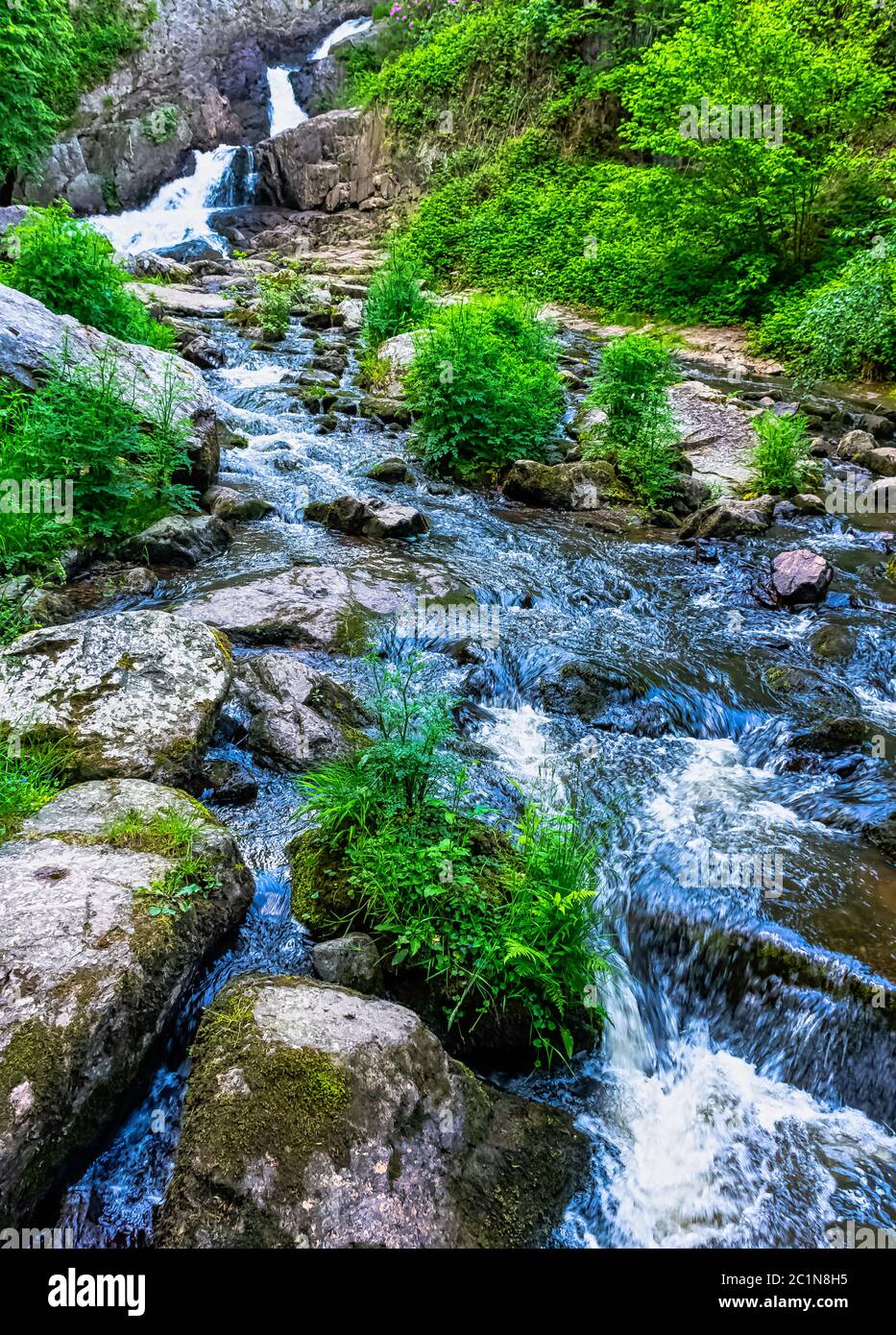 La Grande Cascade - The Great Waterfall of the Cance and CanÃ§on rivers ...