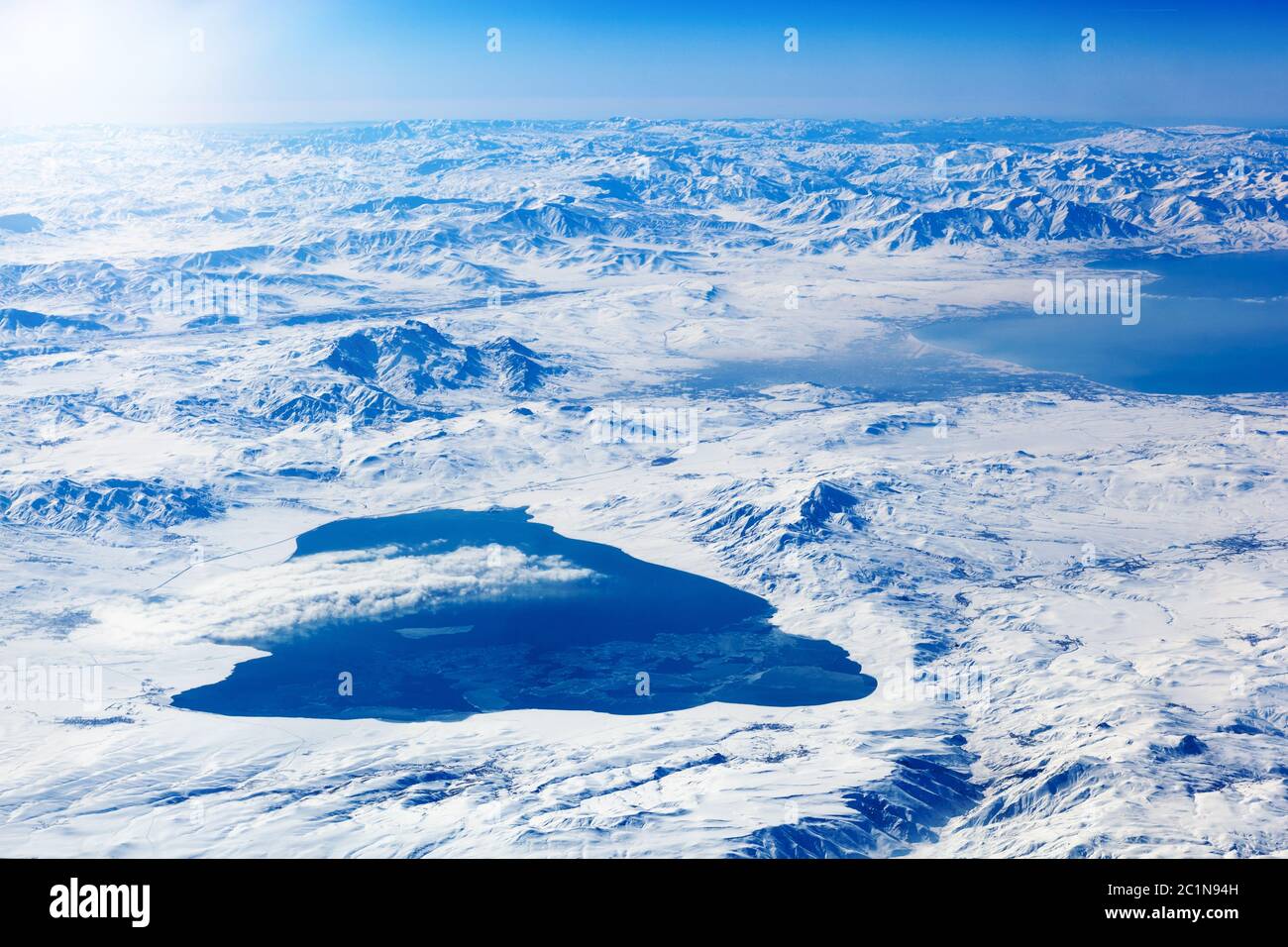 Beautiful snowy landscape hi-res stock photography and images - Alamy