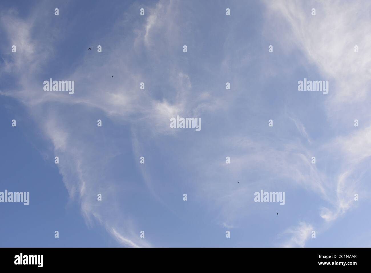 Clouds at the Spanish sky, Costa Blanca, Spain Stock Photo - Alamy