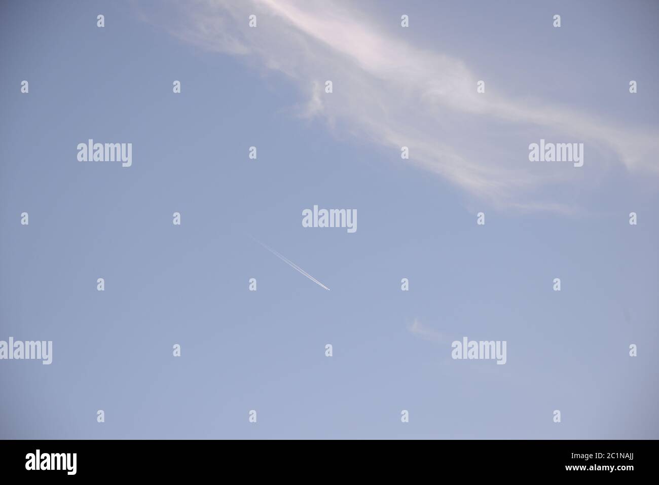 Clouds at the Spanish sky, Costa Blanca, Spain Stock Photo - Alamy