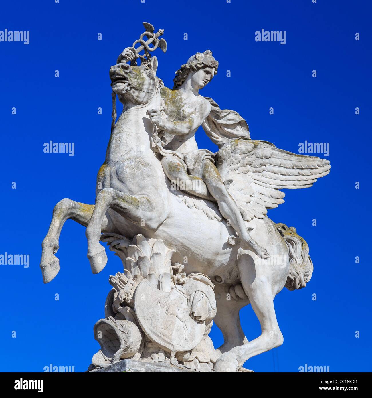 Louvre paris mercury statue hi-res stock photography and images - Alamy