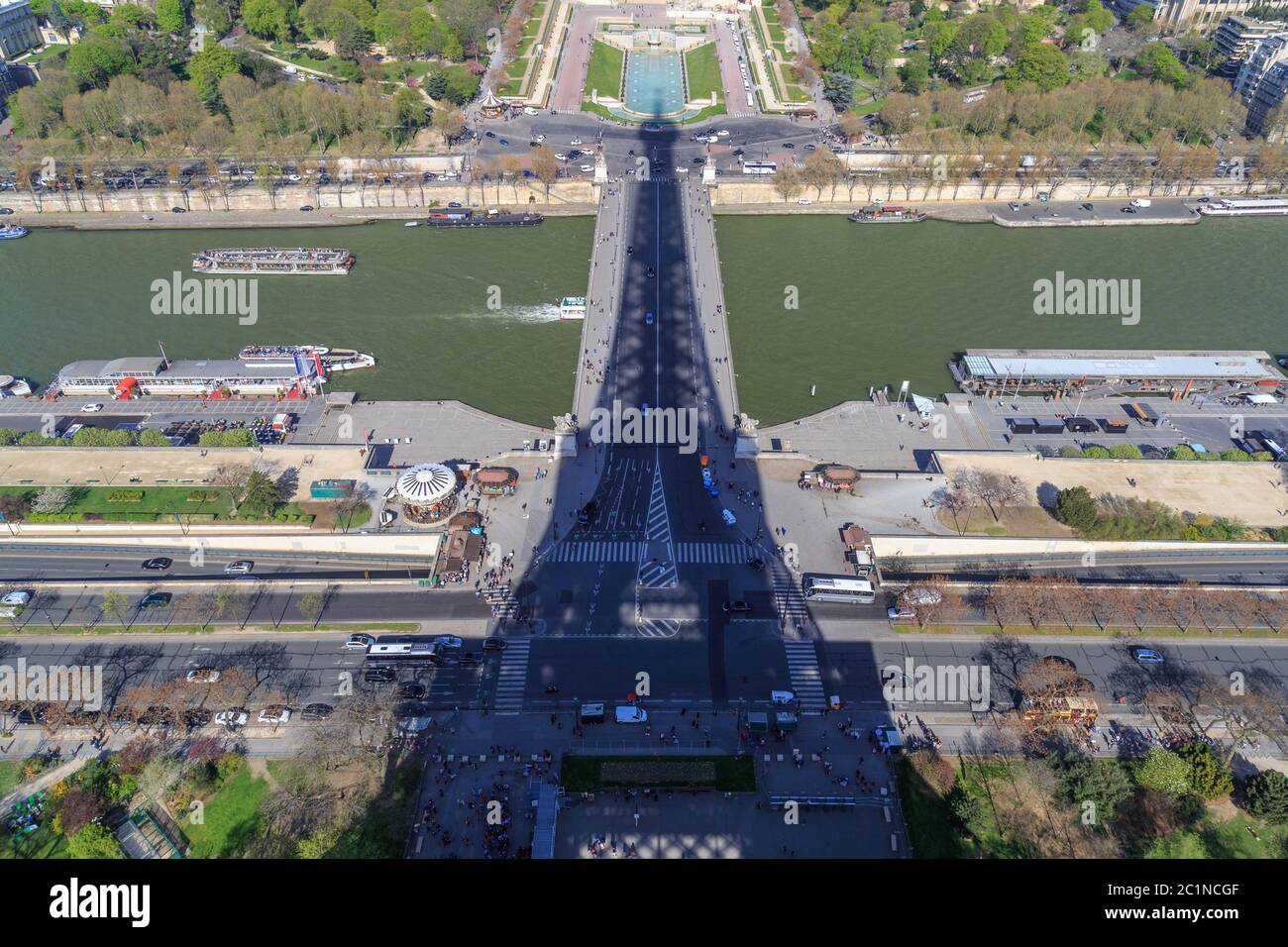 Shadow eiffel tower paris france hi-res stock photography and images ...