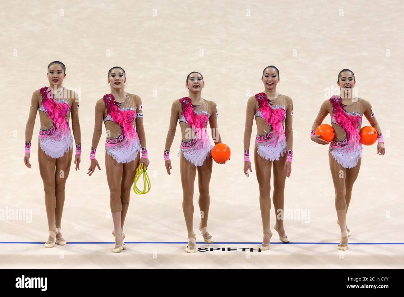 Rhythmic gymnastics japan hi-res stock photography and images - Alamy