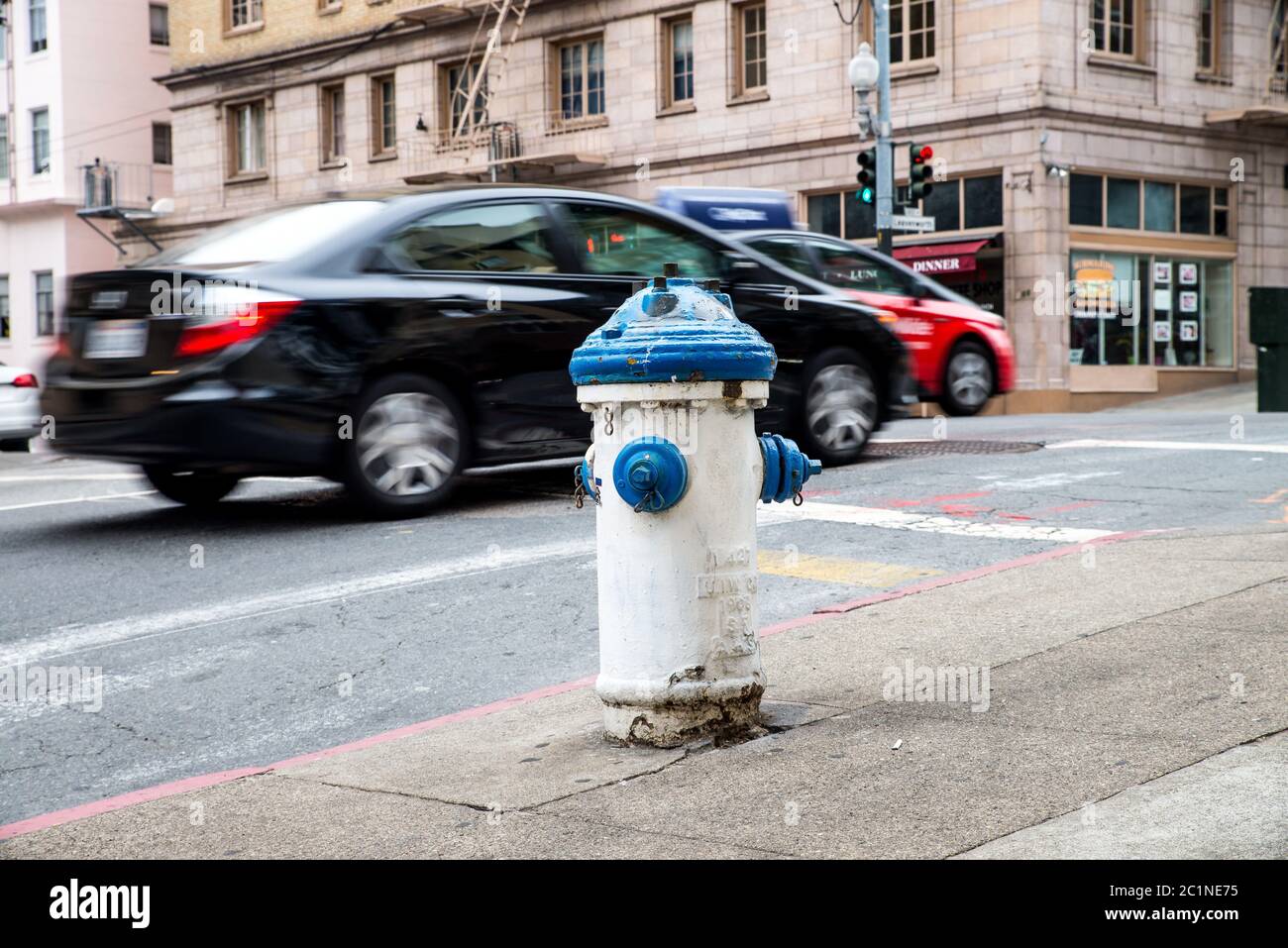 Street fire-hydrant in San Francisco Stock Photo - Alamy