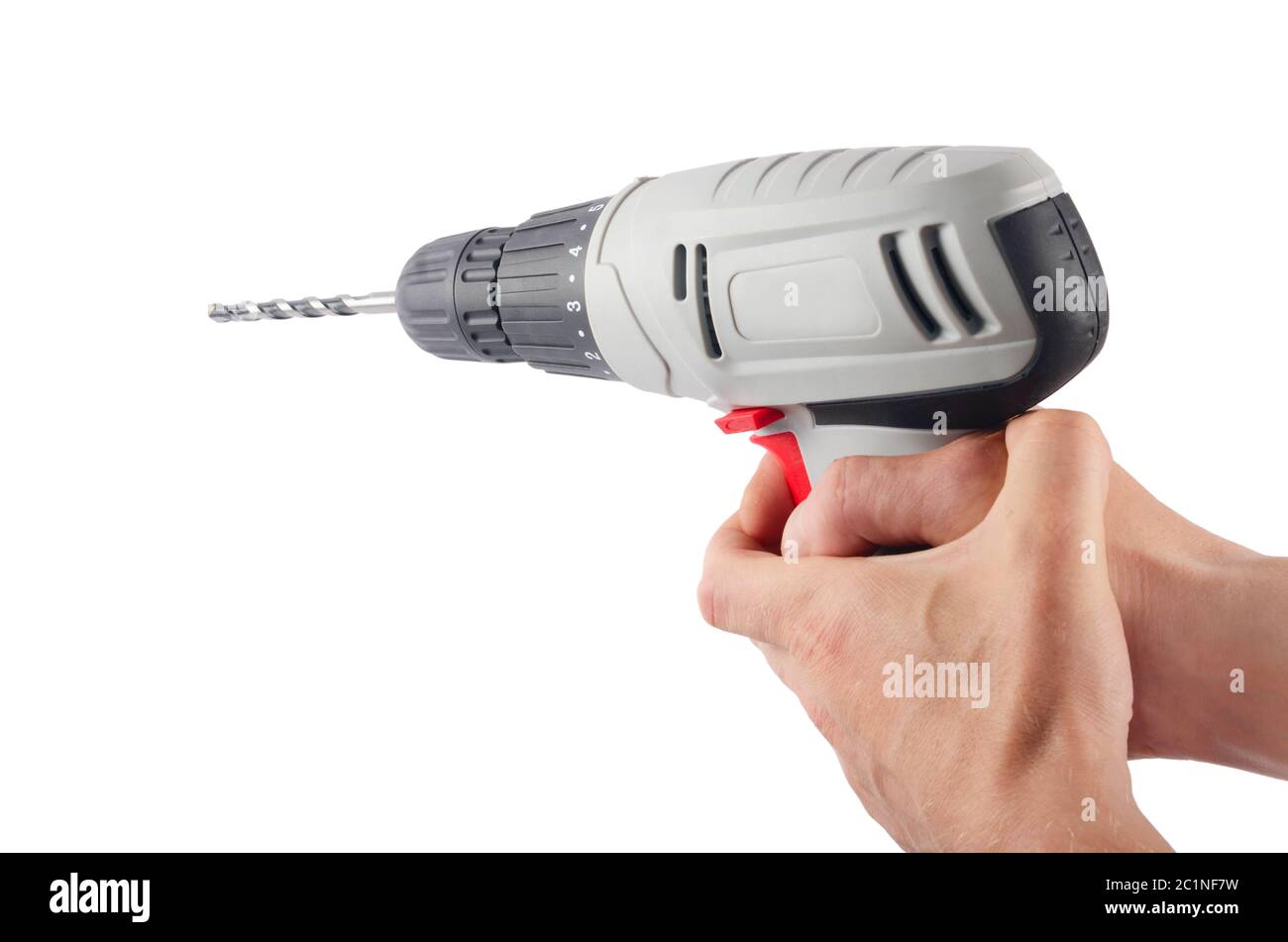 Home repair man isolated Cut Out Stock Images & Pictures - Alamy