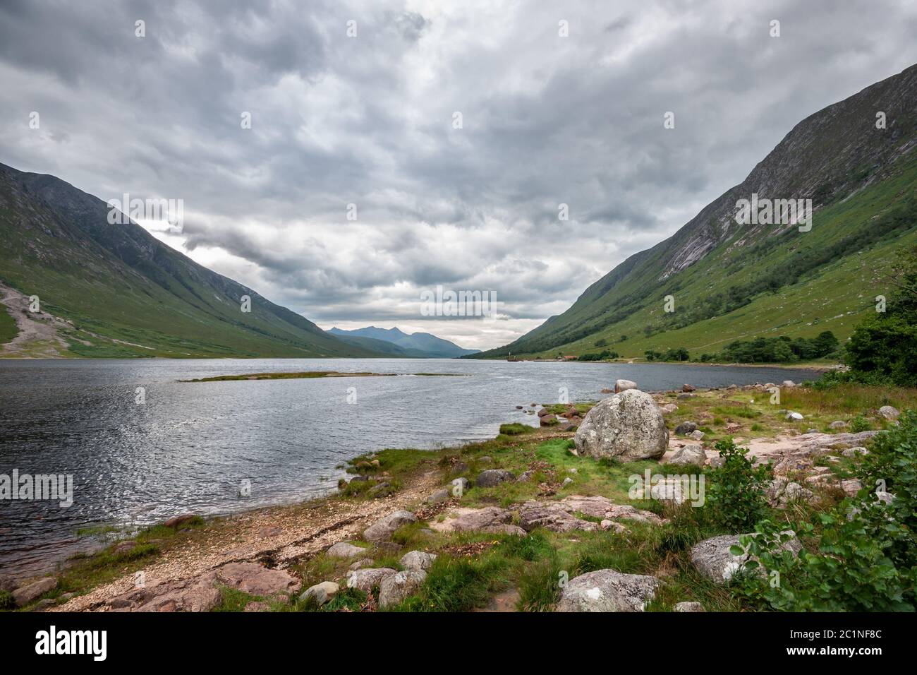 Loch Etive Scotish Highlands Stock Photo - Alamy