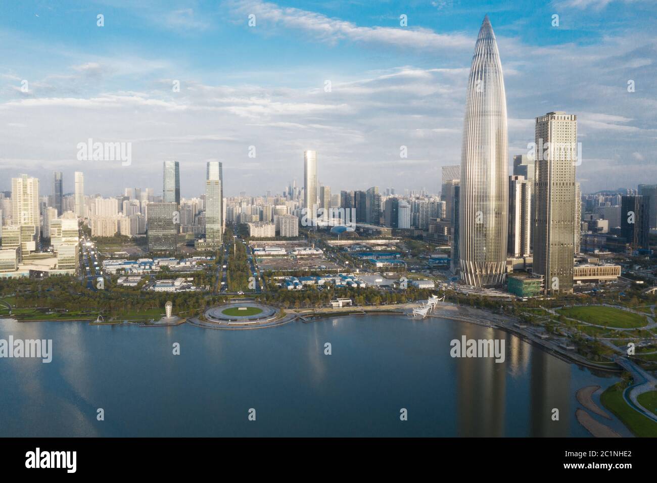 cityscape of modern city shenzhen Stock Photo - Alamy
