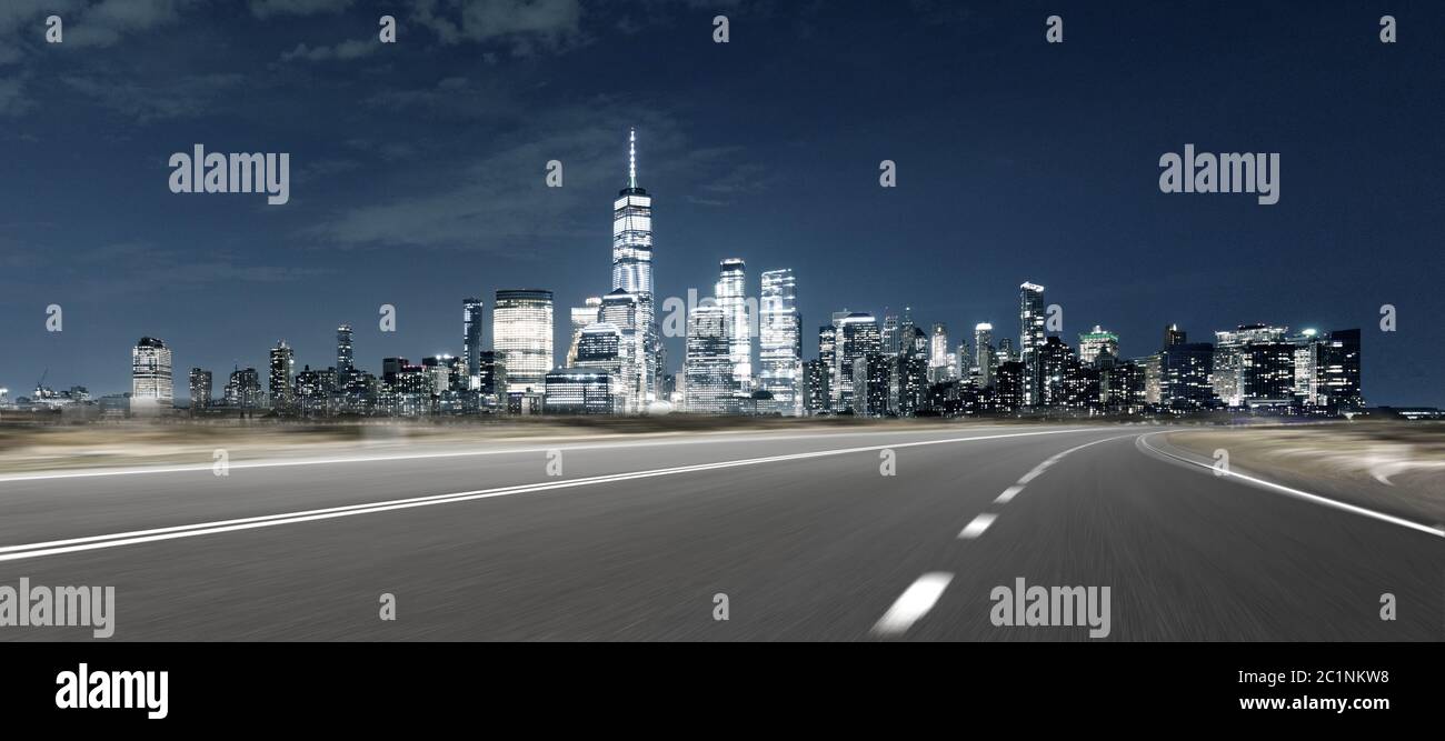 Road Side View Night