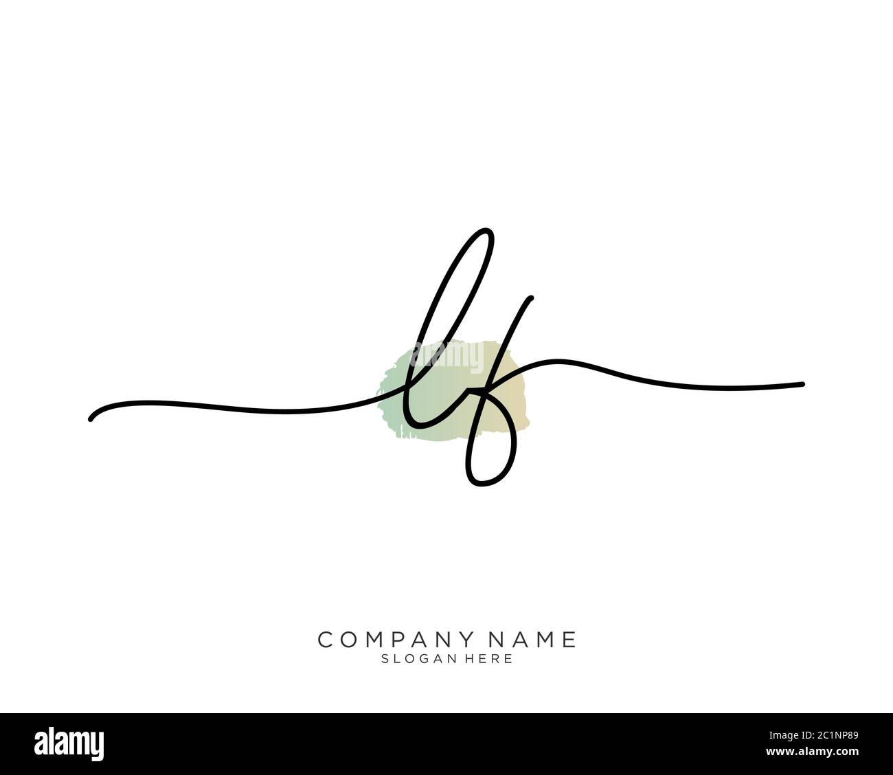 Letter lf vector vectors Stock Vector Images - Alamy