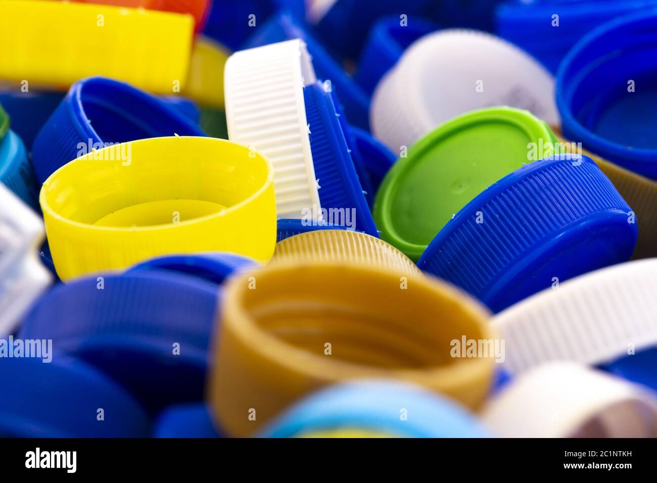 Colorful plastic bottle caps Stock Photo - Alamy