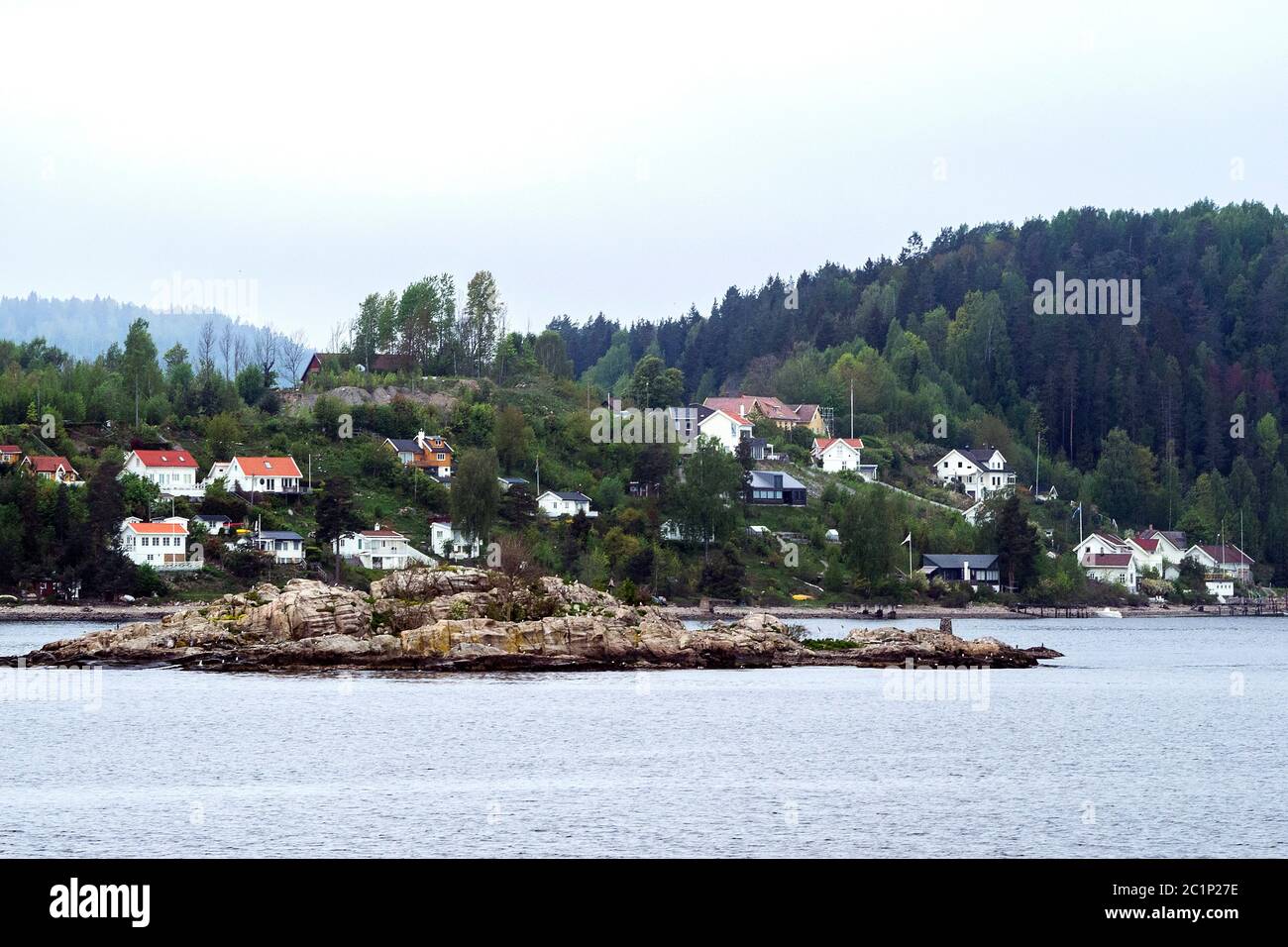 Norway, Oslo - Landscape in the Oslo Fjord Stock Photo - Alamy