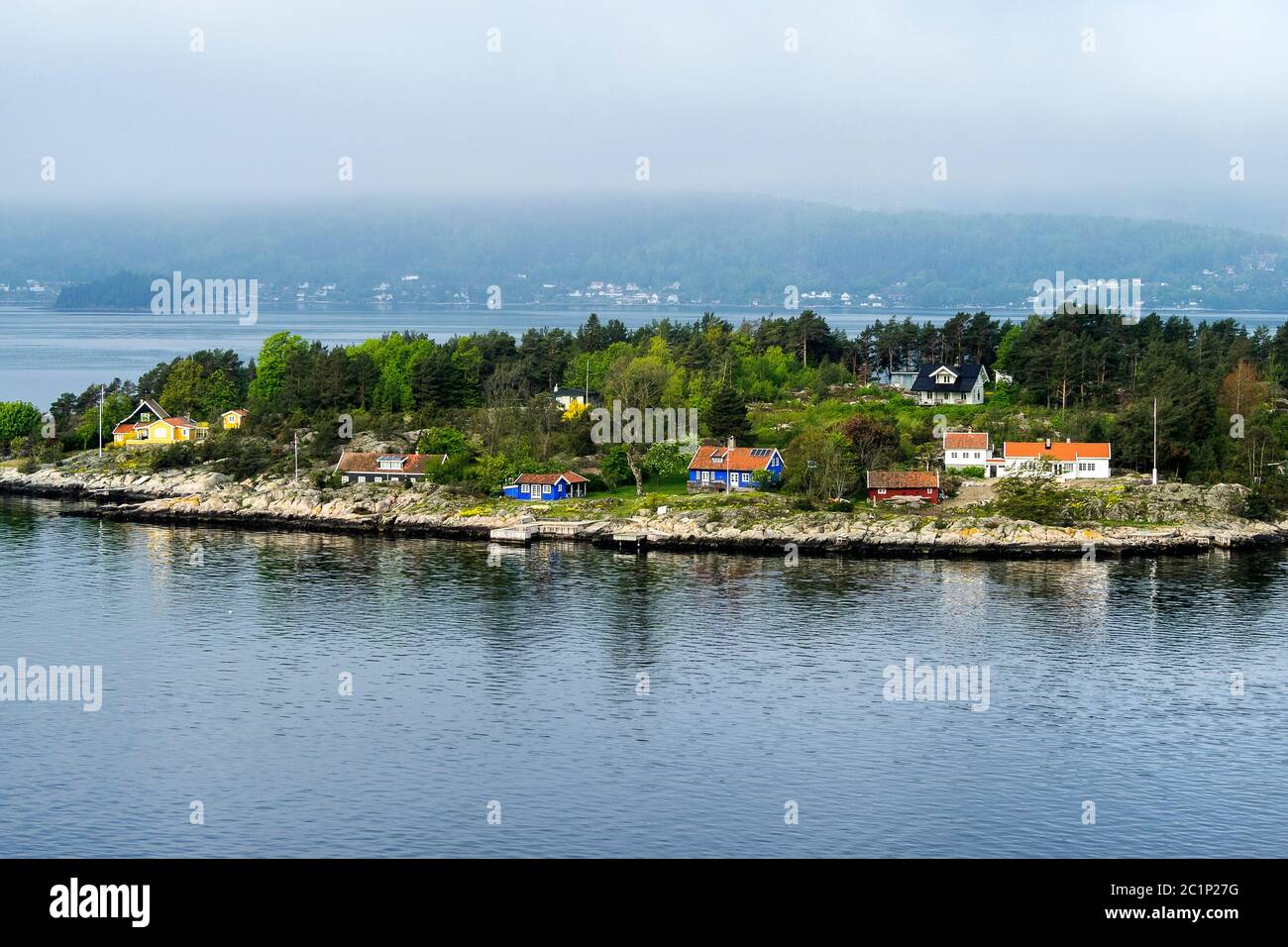 Norway, Oslo - Landscape in the Oslo Fjord Stock Photo - Alamy