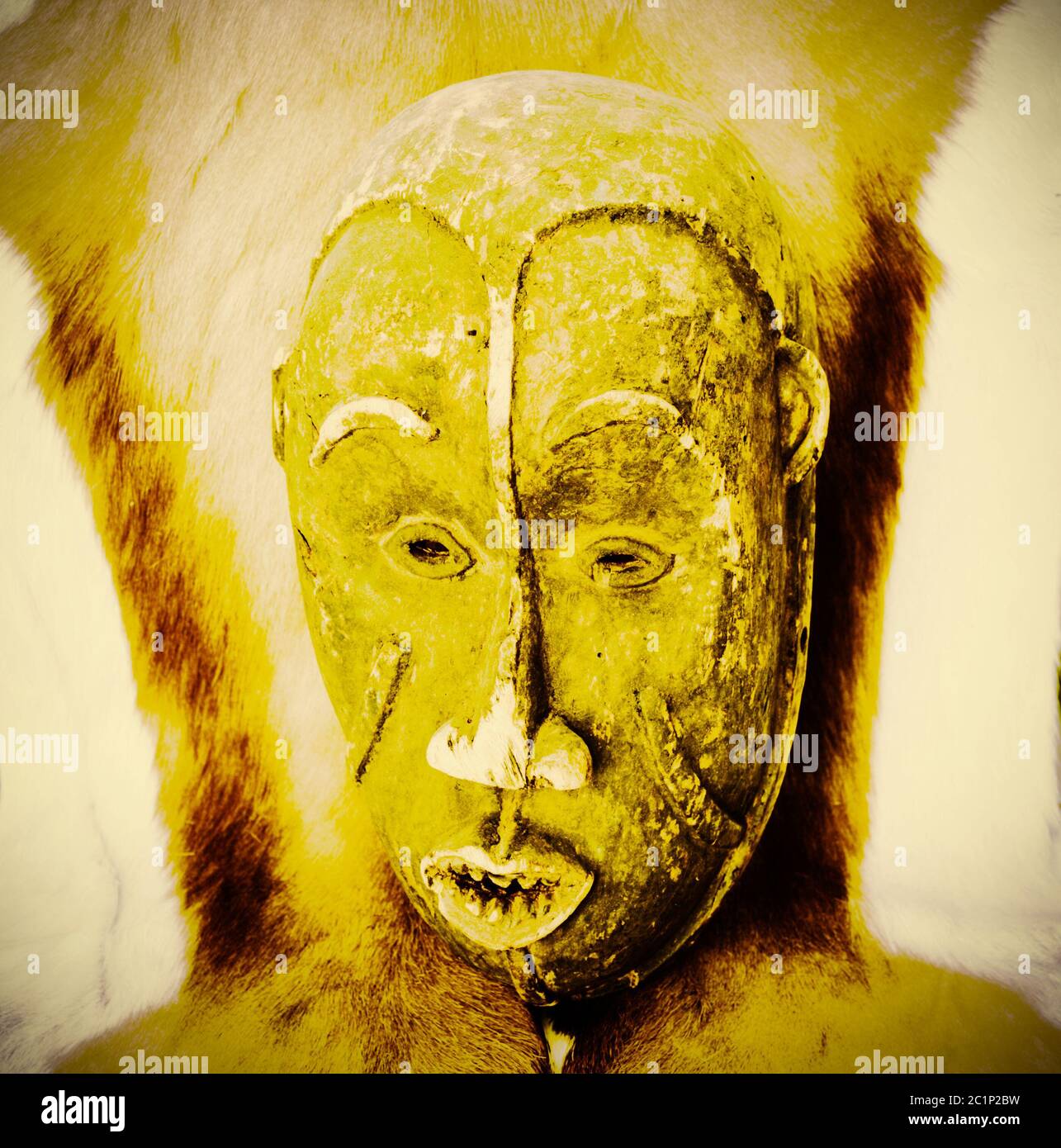 Handmade antique mask Stock Photo - Alamy