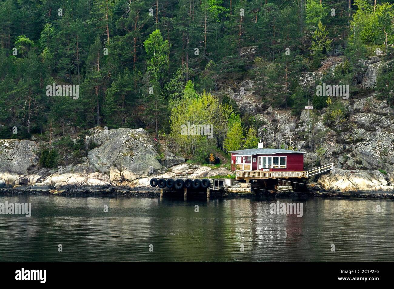 Norway, Oslo - Landscape in the Oslo Fjord Stock Photo - Alamy