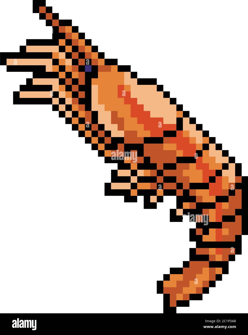 Cute Shrimp Stock Vector Images - Alamy