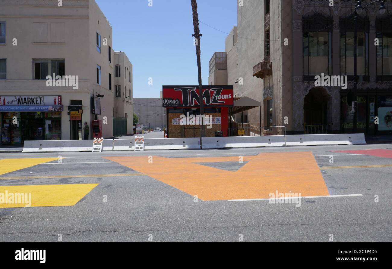 Hollywood, California, USA 15th June 2020 A general view of atmosphere ...