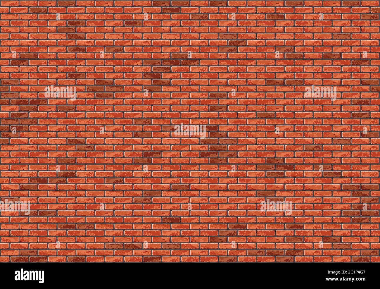 Red Brick Wall Stock Photo - Alamy
