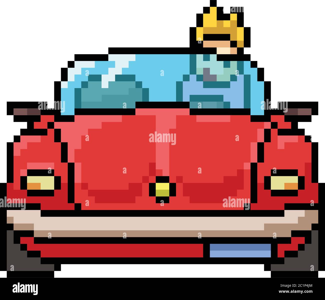 Luxury convertible driver Stock Vector Images - Alamy