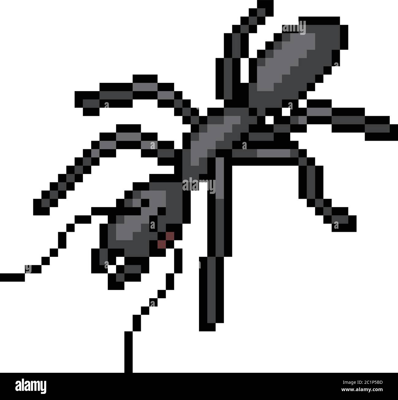 Ant black Stock Vector Images - Alamy