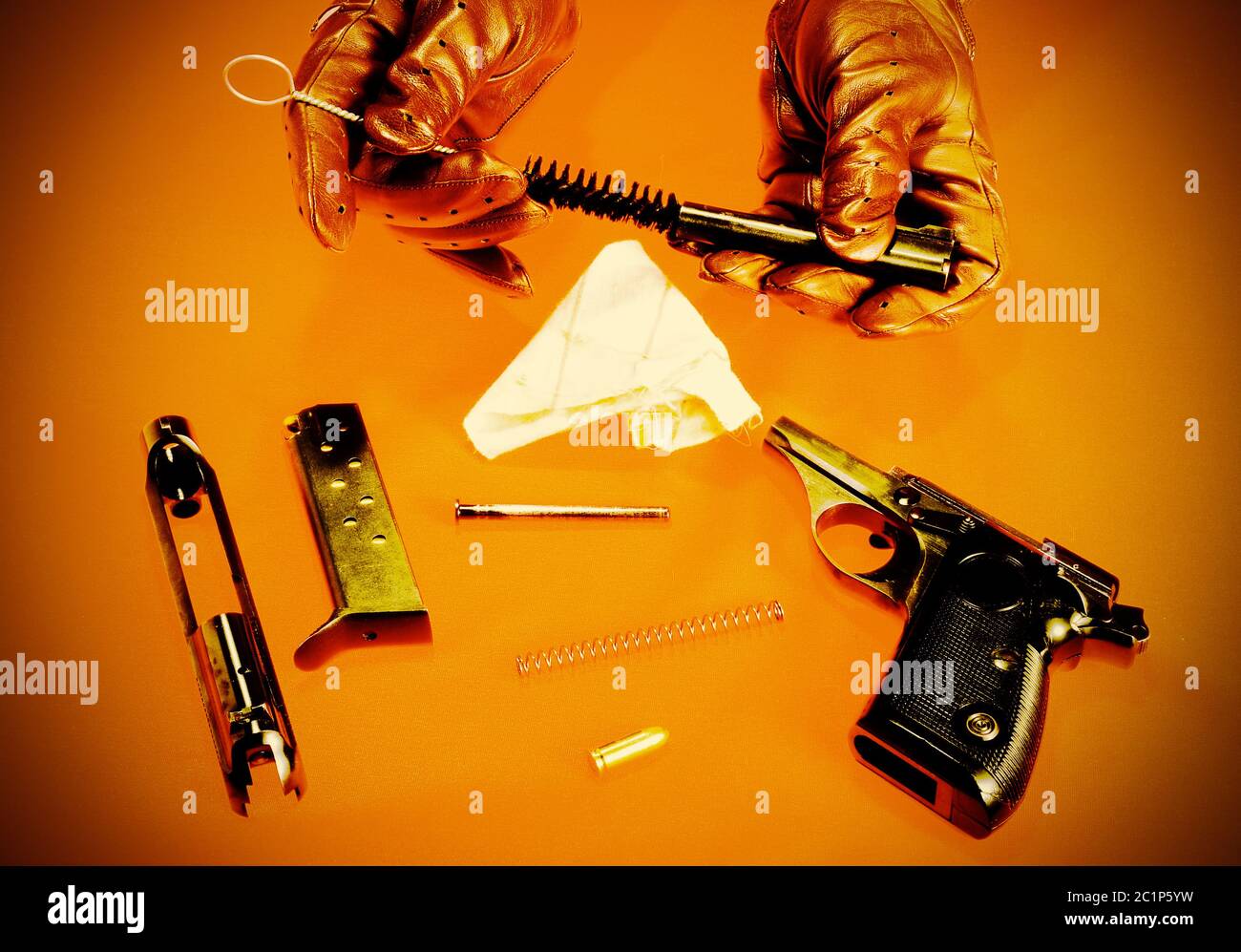 Cleaning weapons hi-res stock photography and images - Alamy