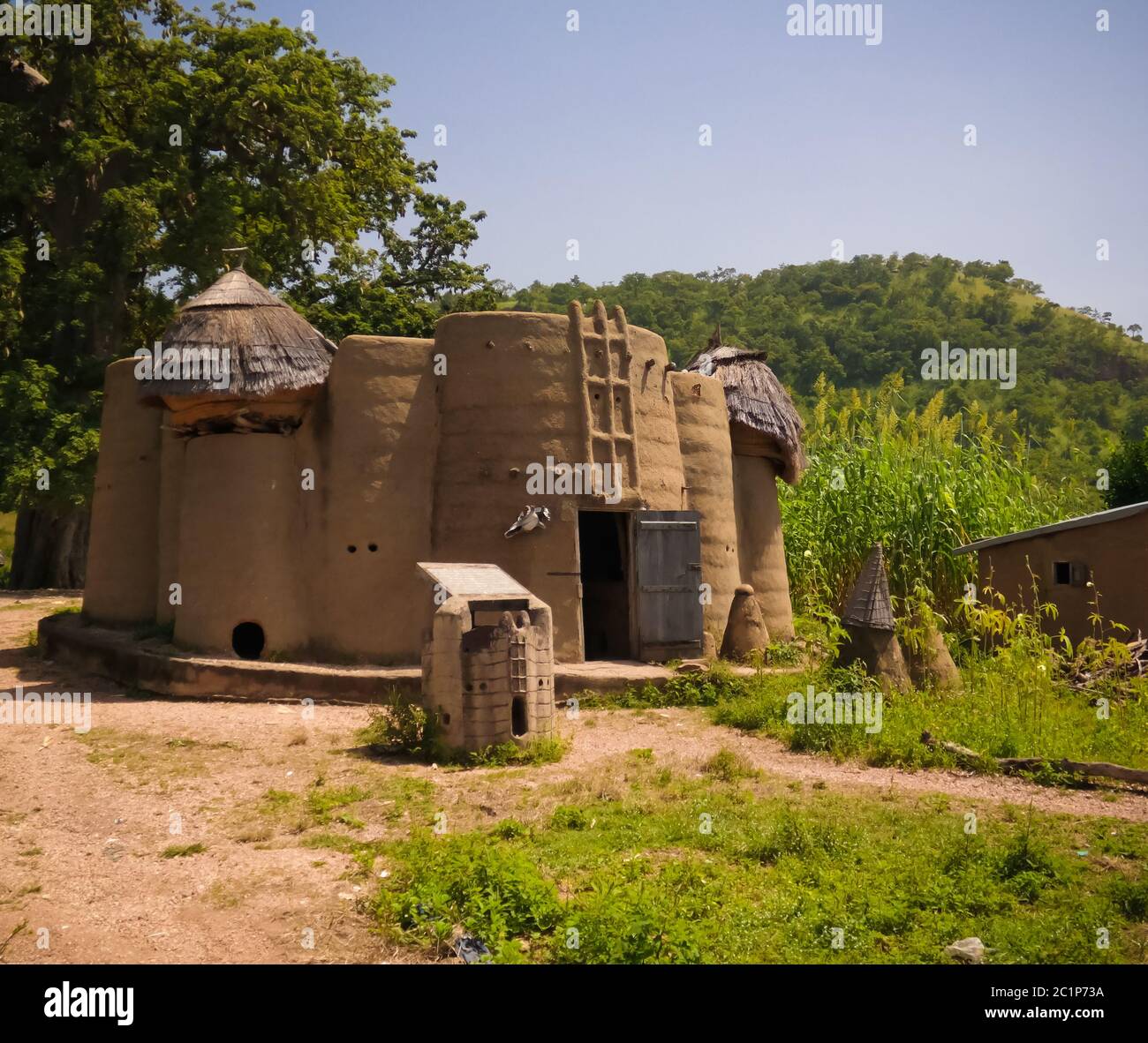 Traditional Tammari people village of Tamberma at Koutammakou, the Land ...