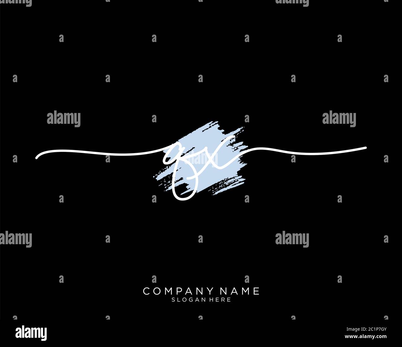 Qx logo vector vectors hi-res stock photography and images - Alamy