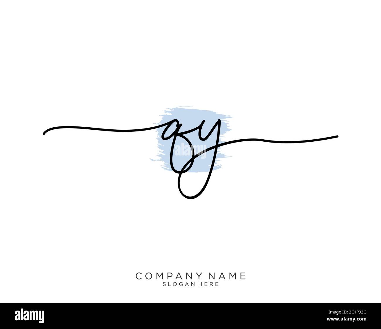 Qy logo vector vectors hi-res stock photography and images - Alamy