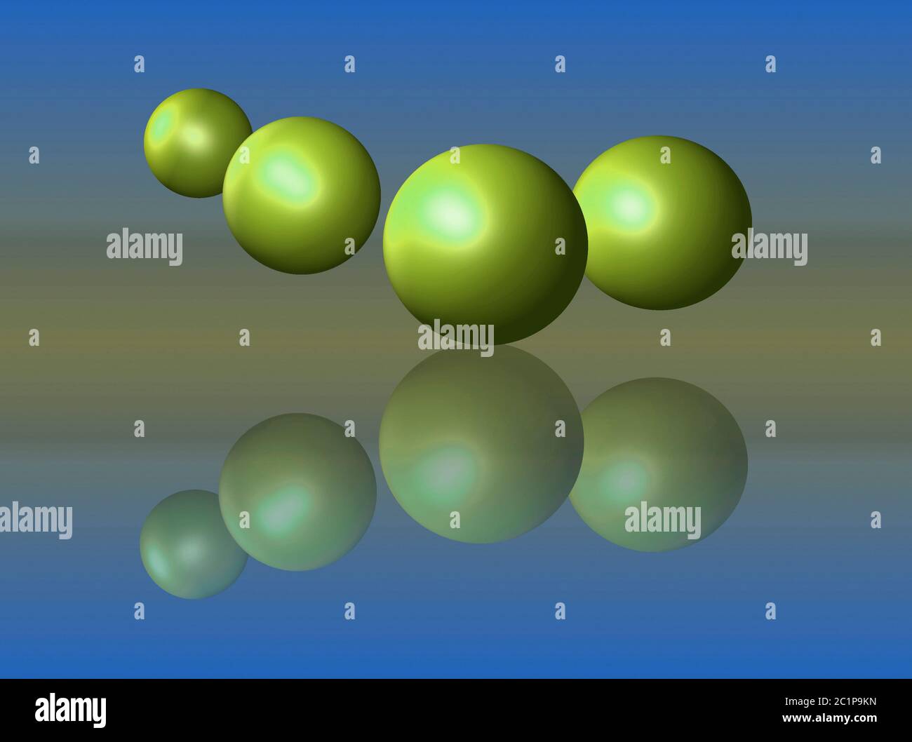 3D balls - illustration Stock Photo - Alamy