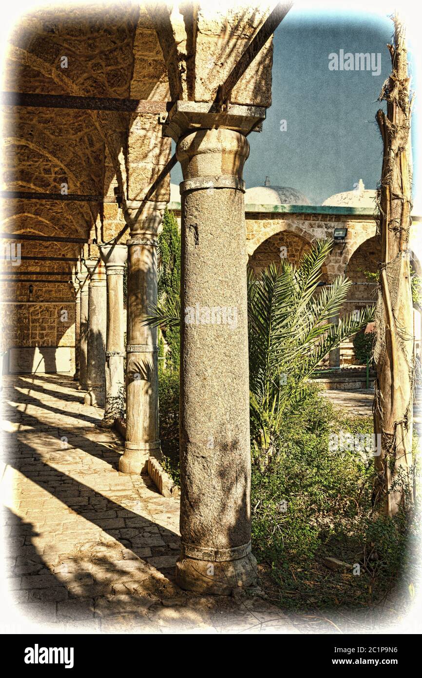 Al-Jazzar Mosque in Old Acre Stock Photo - Alamy