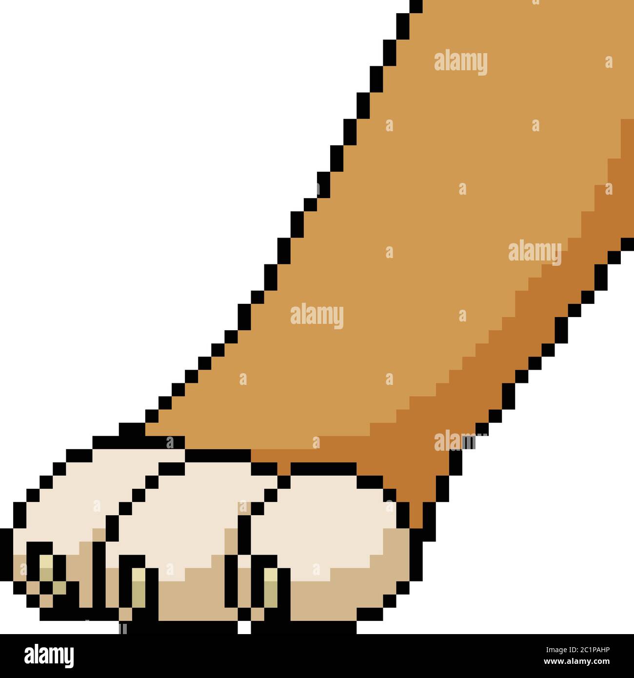 Pixel tiger Stock Vector Images - Alamy