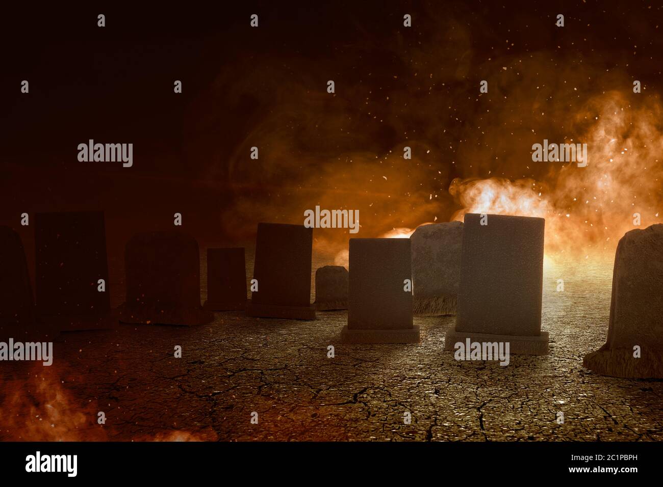 Cracked ground smoke fog hi-res stock photography and images - Alamy