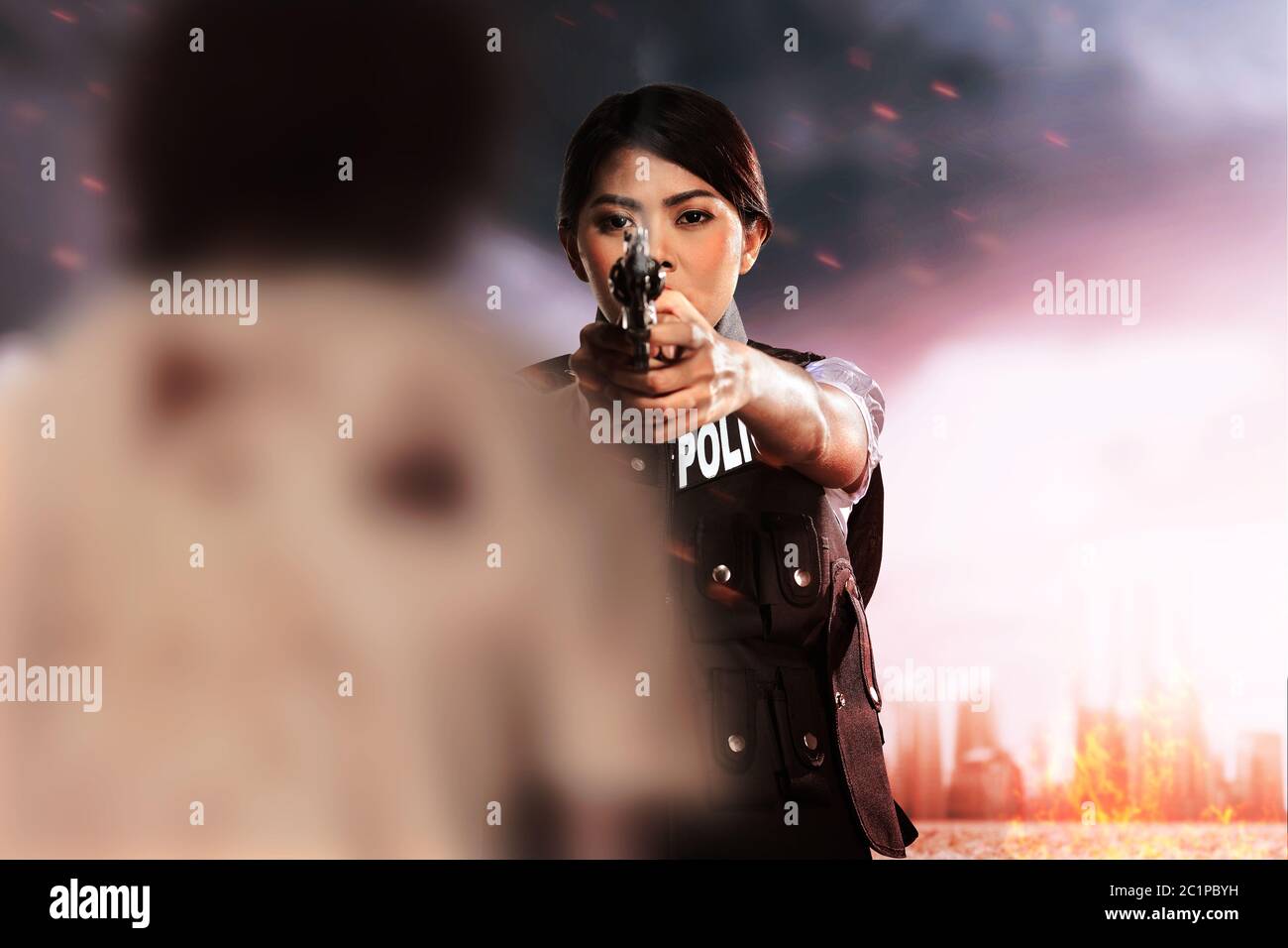 Police uniform malaysian hi-res stock photography and images - Alamy