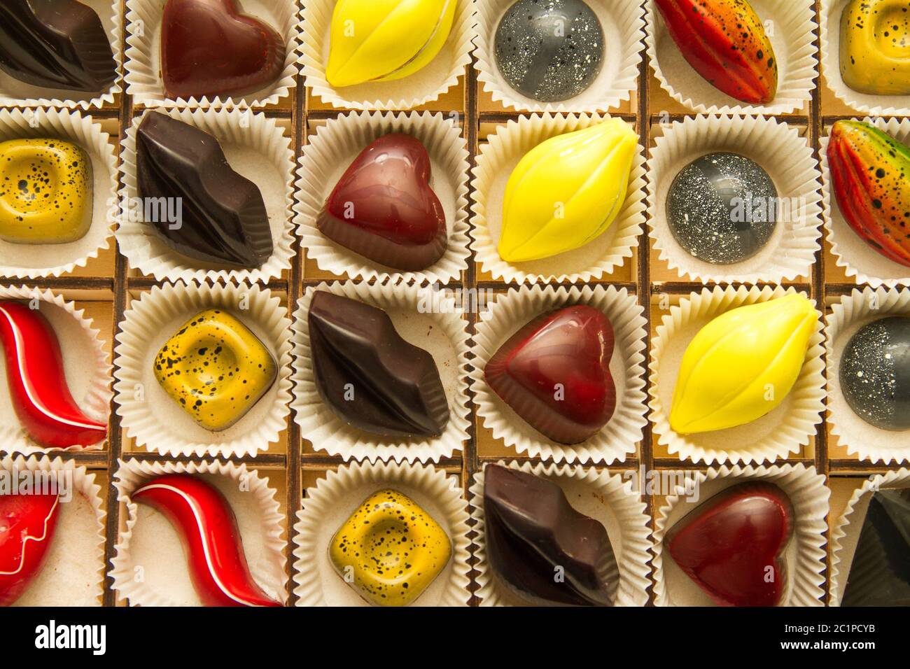 Assortment Of Chocolates High Resolution Stock Photography and Images ...