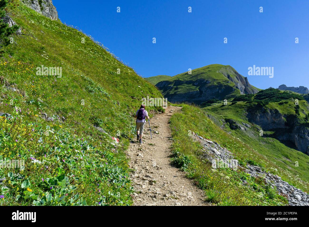 Rofan hiking hi-res stock photography and images - Alamy