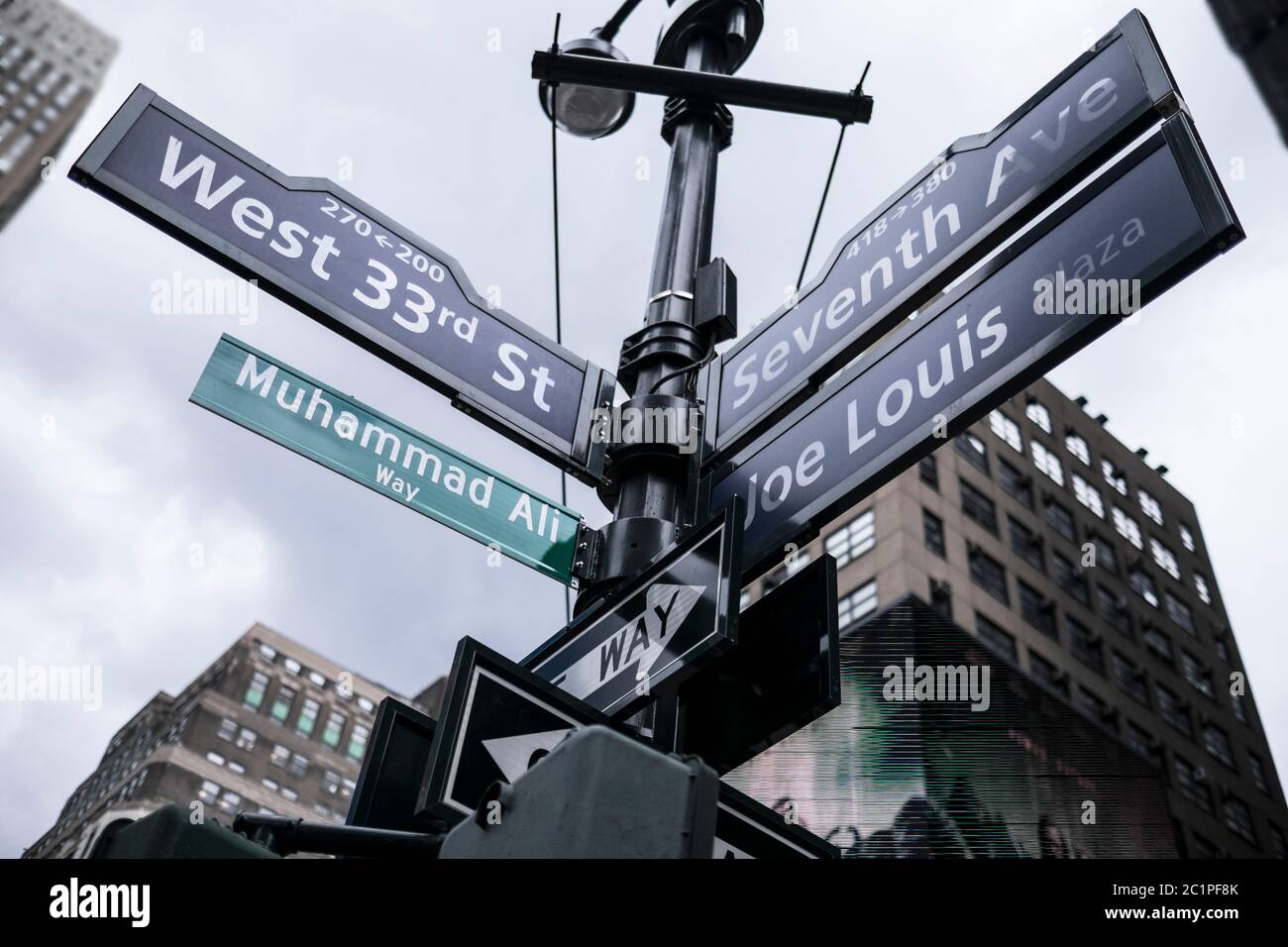 New York City renames in June 2016 Manhattan Street in Muhammed Ali Way ...
