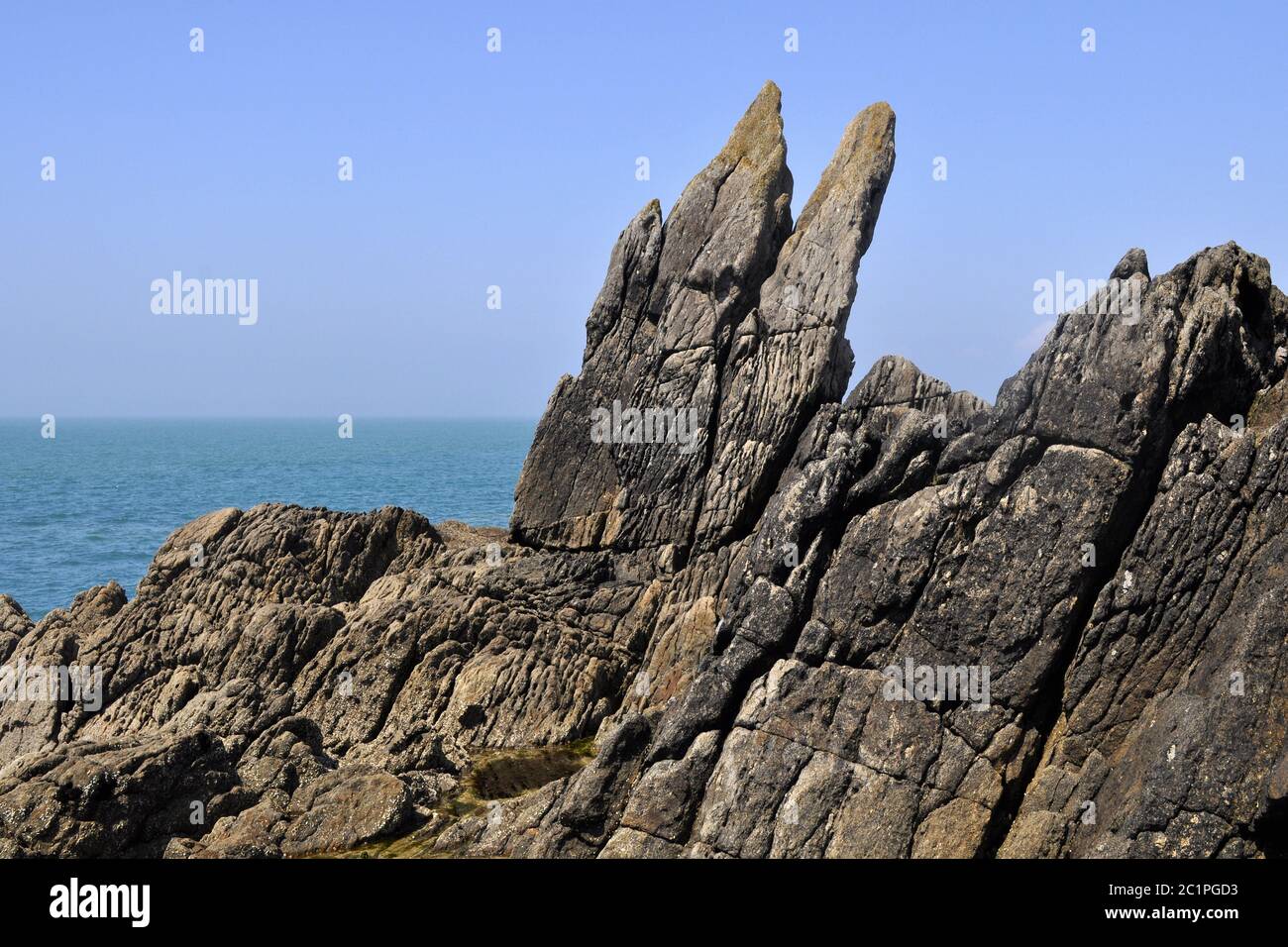 Rock groin hi-res stock photography and images - Alamy