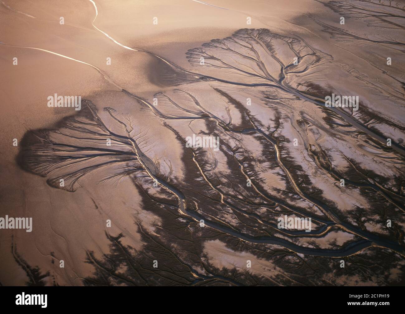 Upper Gulf and Colorado Delta Biosphere Preserve Mexico / FEB Aerial ...