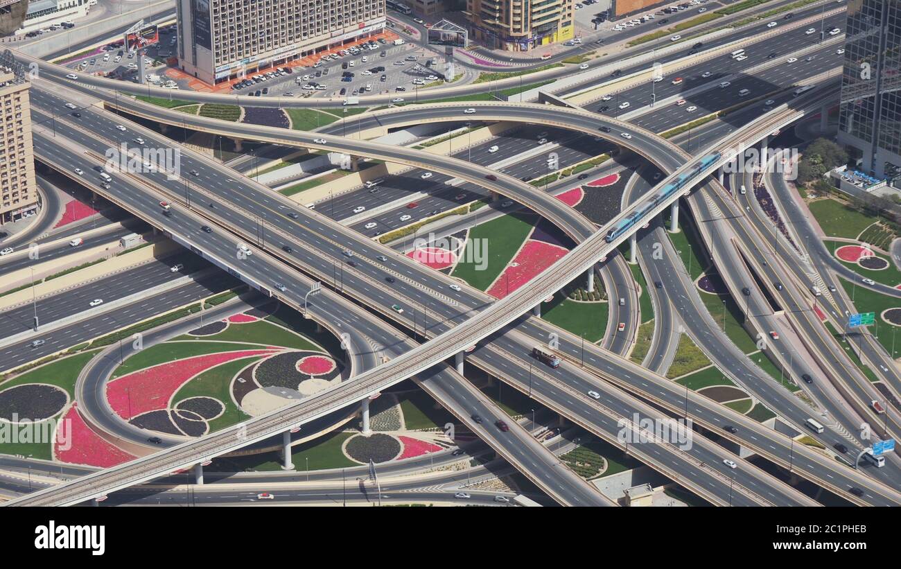 Road junctions aerial hi-res stock photography and images - Alamy
